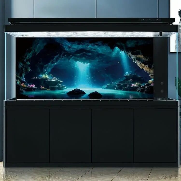 Фон для аквариума Декорации обои, 100x50см