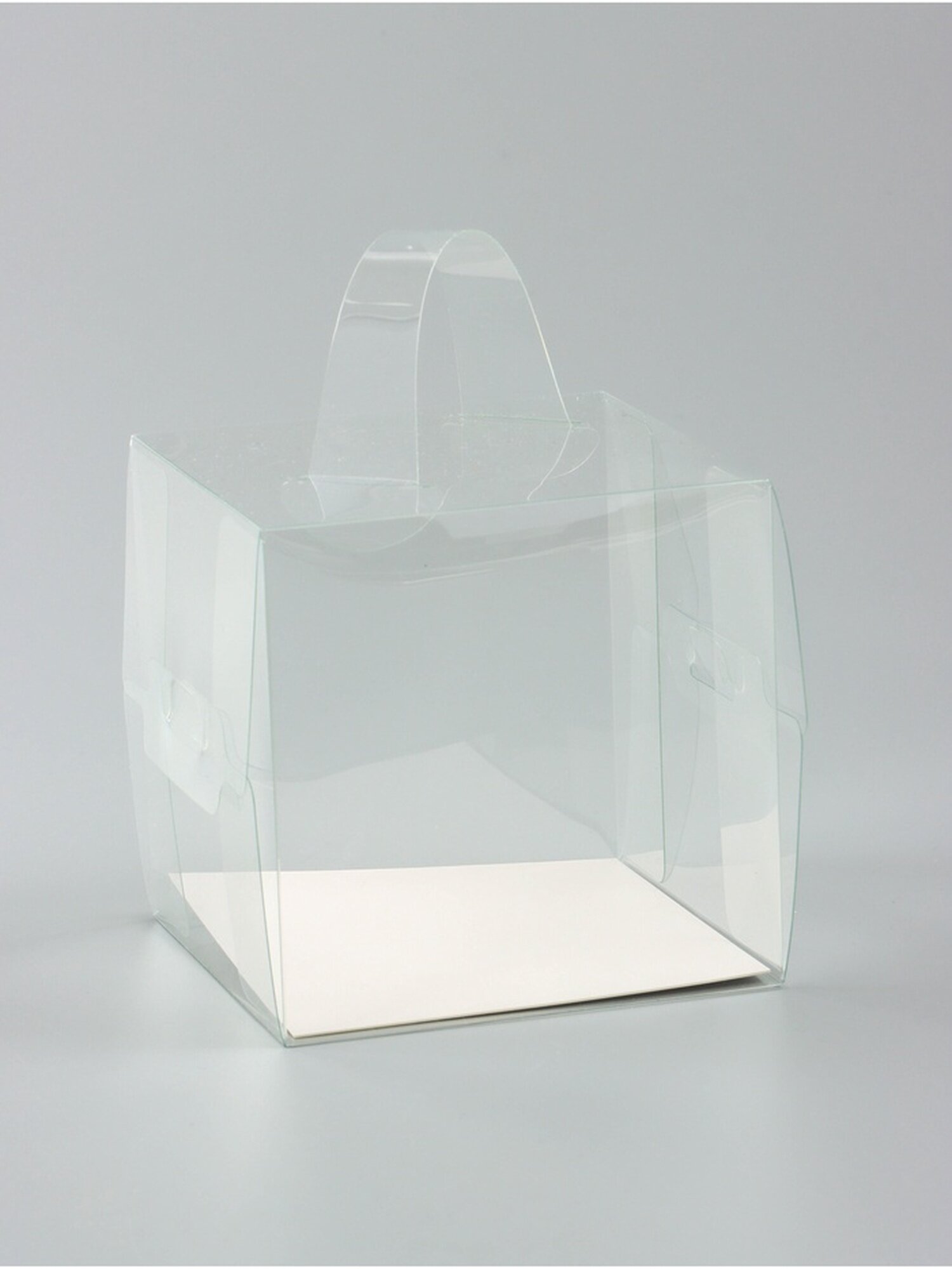 Подарочная коробка Upak Land, для десертов, ПВХ, 11 x 11 x 11 см