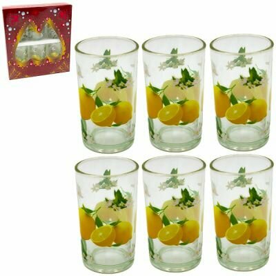 Набор из 6-ти стаканов "Лимон", 250мл