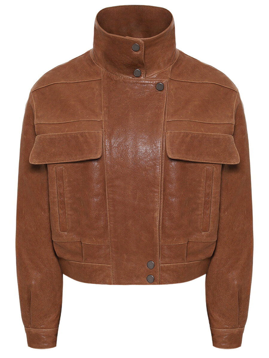 Куртка кожаная