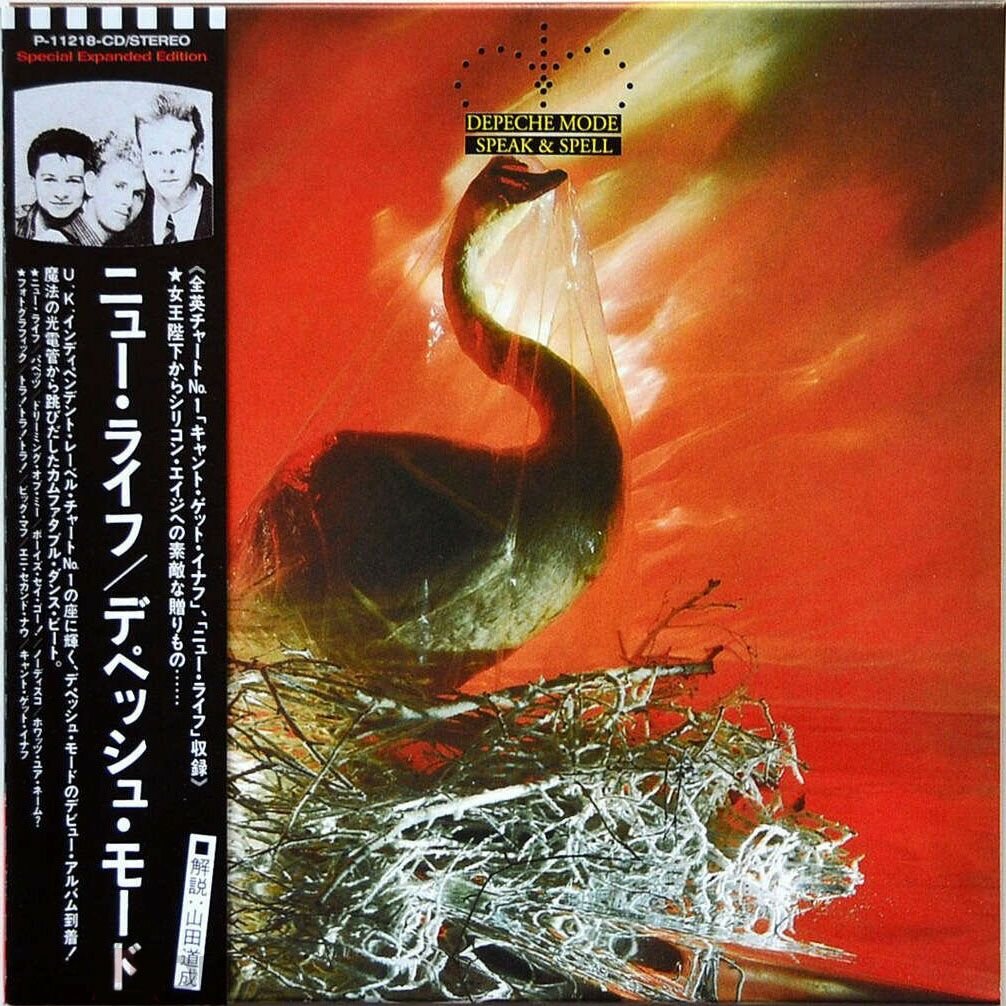 DEPECHE MODE Speak & Spell CD (компакт диск, Cardsleeve, Japan OBI)