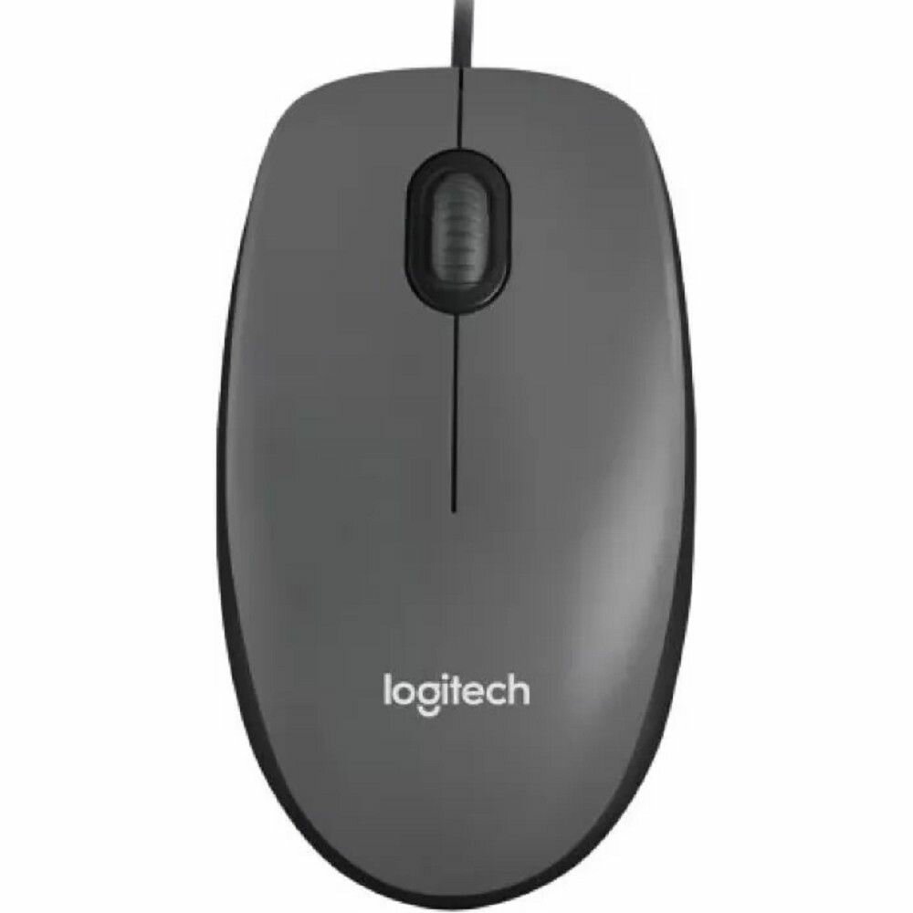 Logitech 910 - 001793 Мышь M90 Проводная USB Dark Grey темно - серая RTL