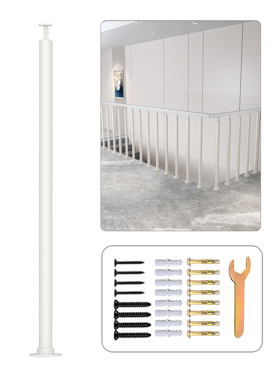 Металлические стойки для лестничных перил с регулируемым углом 270 балясины для террасы, балкона, крыльца и уличных ограждений