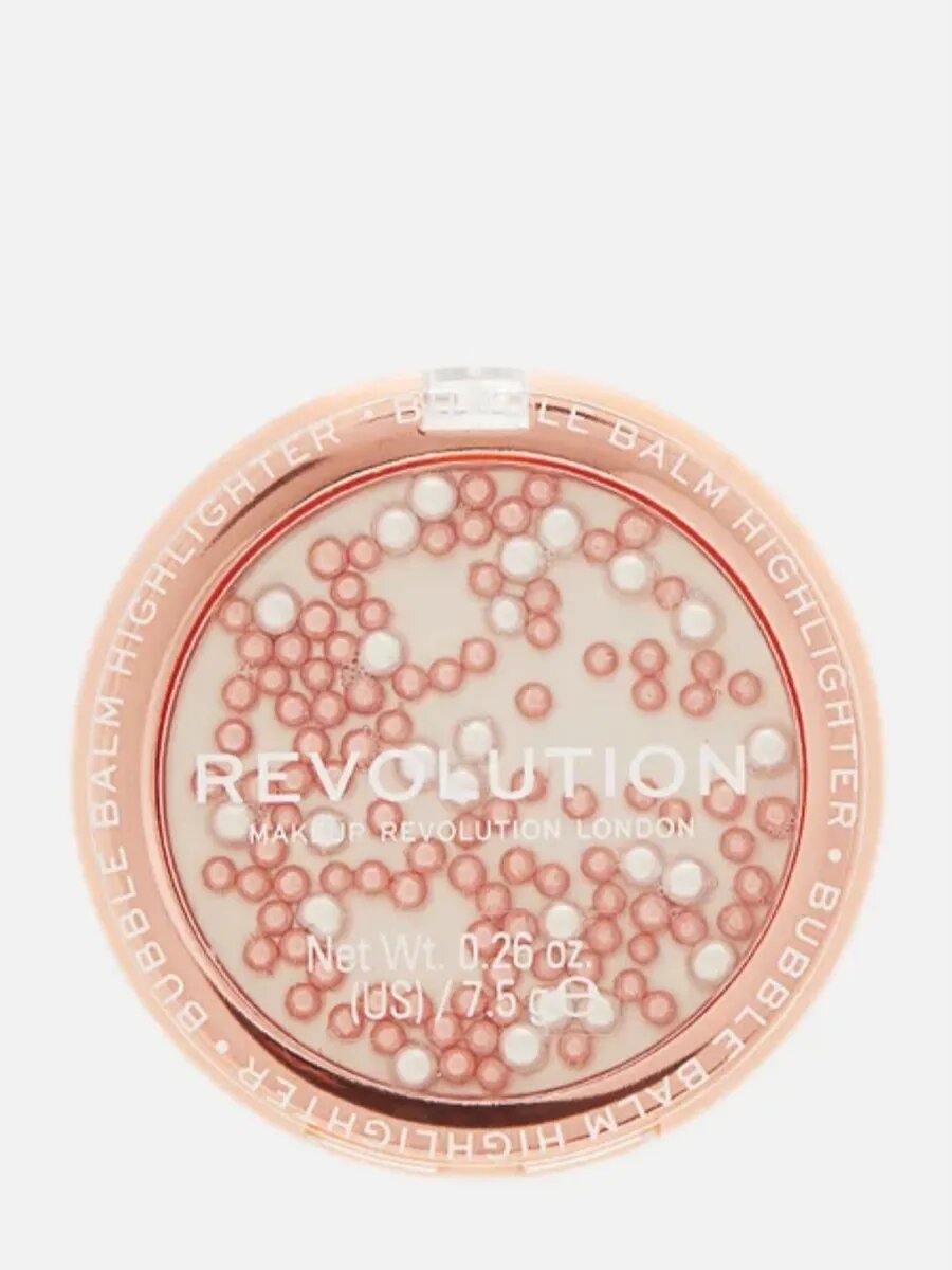 Хайлайтер для лица MAKEUP REVOLUTION bubble balm highlighter Icy Rose