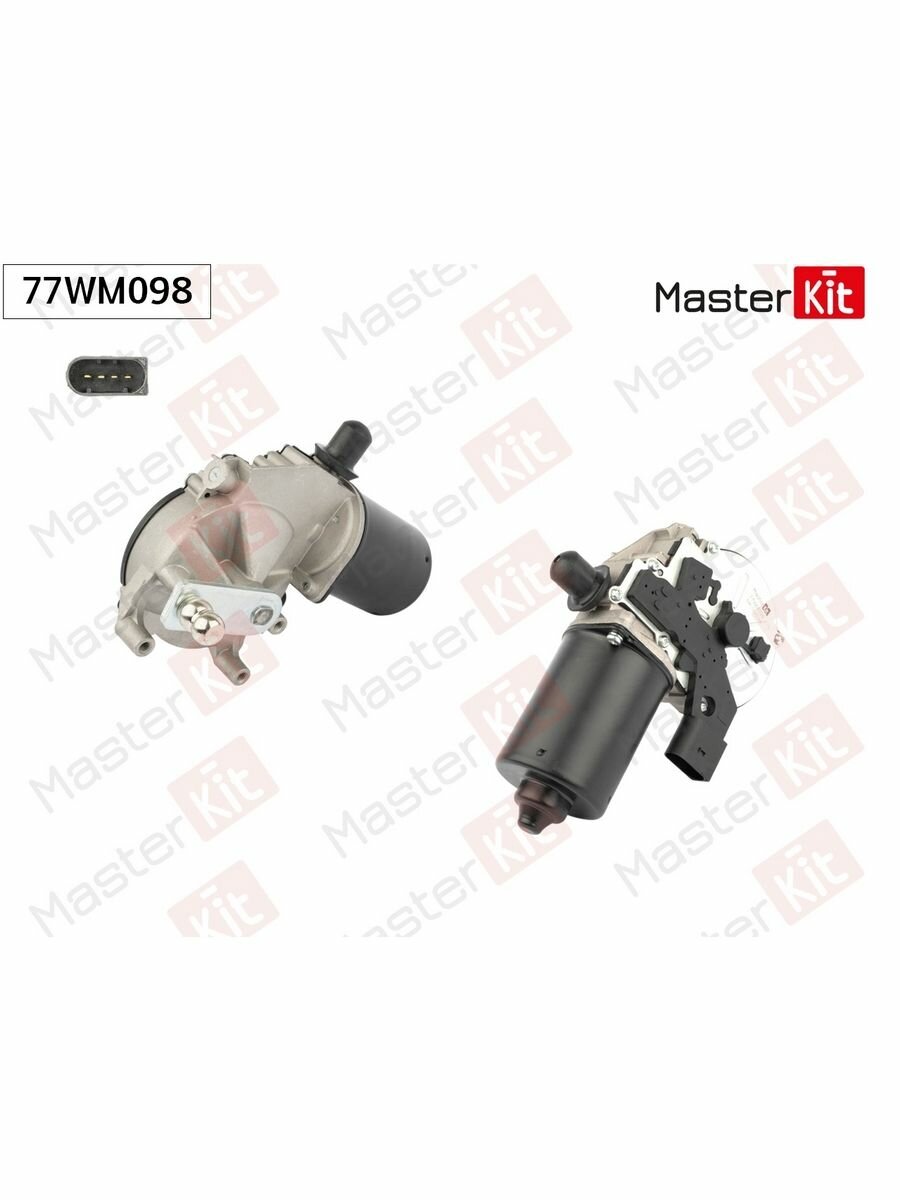 Мотор стеклоочистителя для а/м MERCEDES-BENZ Sprinter; VW Crafter / Мерседес Спринтер, Фольксваген Крафтер, MASTERKIT 77WM098