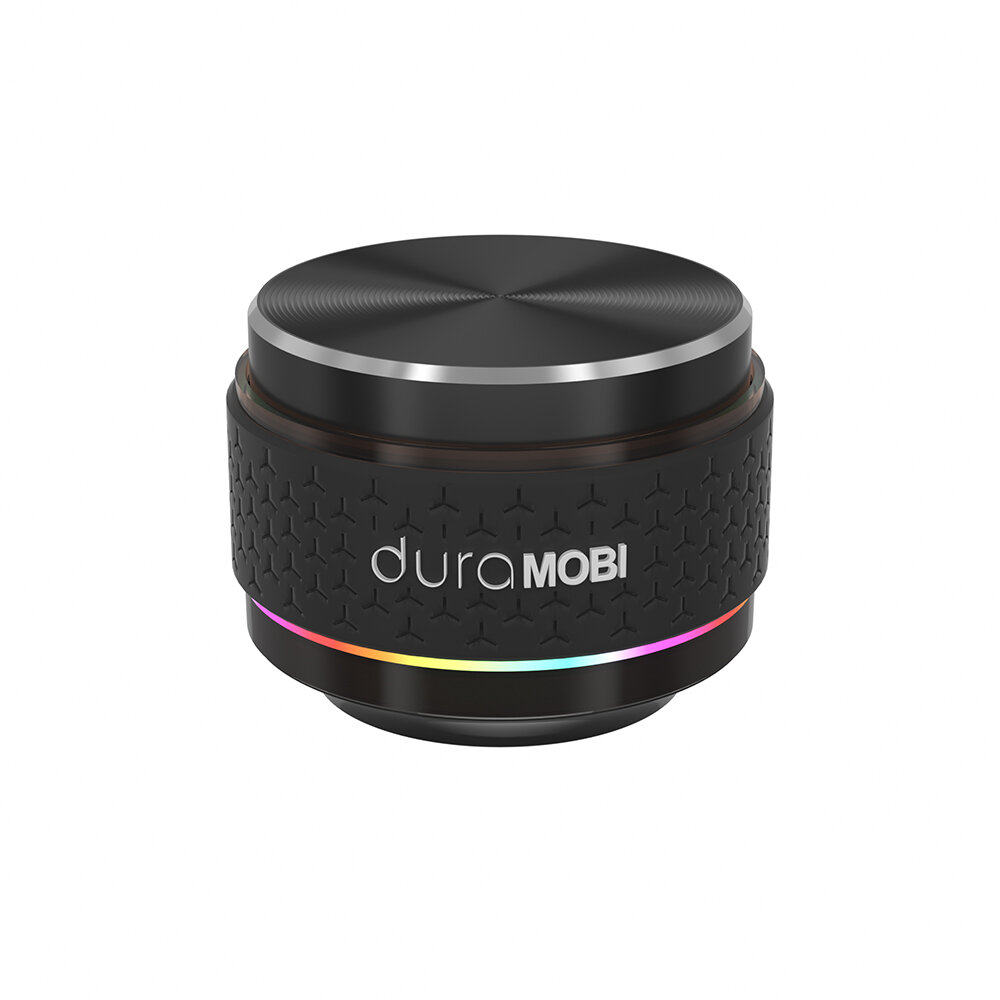 Duramobi Bode Convunction Беспроводная динамика портативная и компактная мини -звуковая коробка с магнитной функцией адсорбции Bt Динамик RGB Color Neon Light Effect