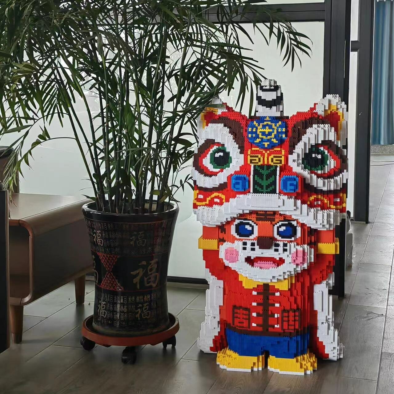Сборка крошечных частиц серии Nine Tail Fox Building Blocks, совместимая с Lego для мальчиков и девочек, развивающая