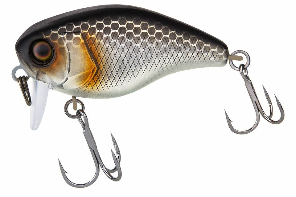 Воблер JACKALL Chubby 41 SSR цв. uv mat silver & black