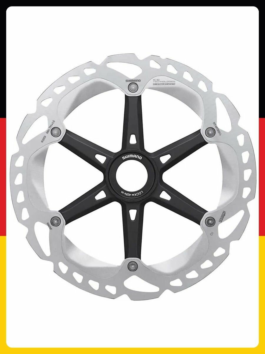 Тормозной диск для велосипеда Shimano XT MT800 180 мм