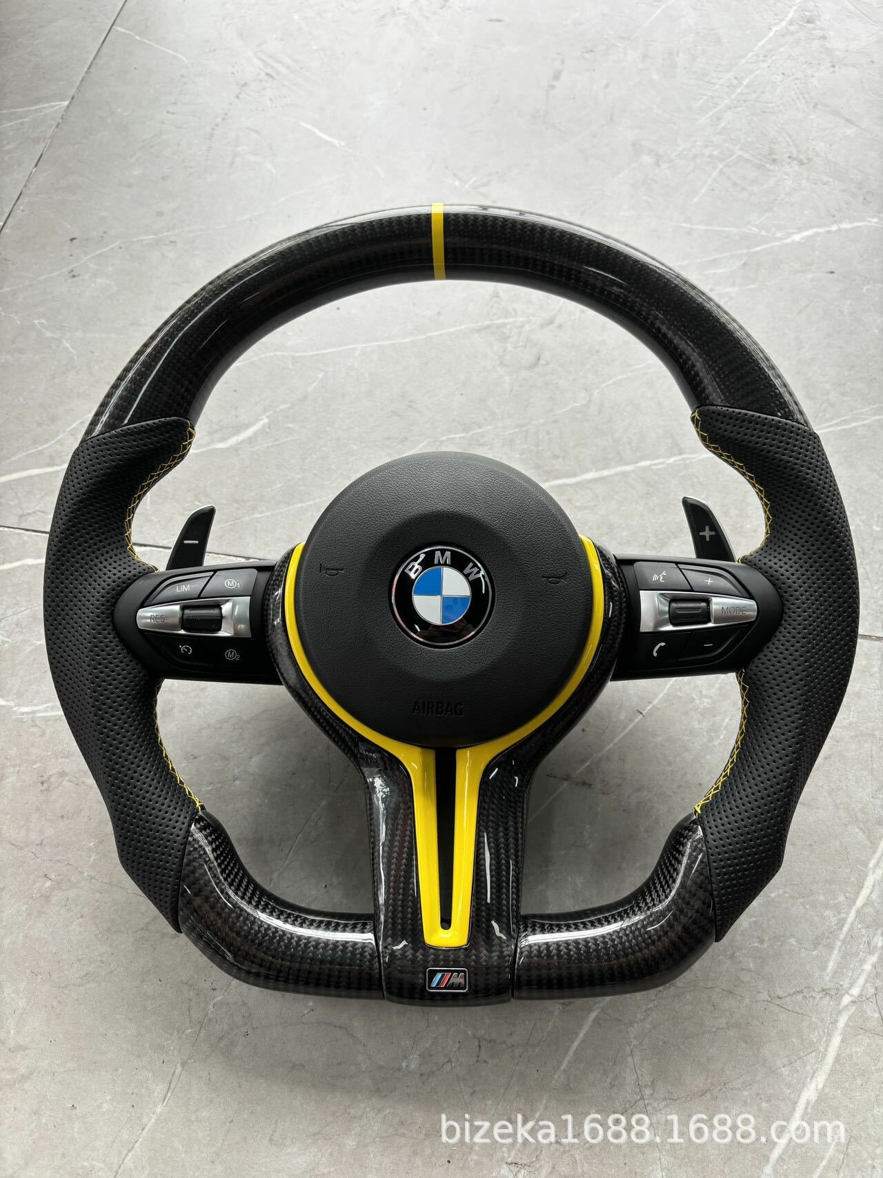 2026 Совместимый модифицированный руль из углеродного волокна для BMW 3 серии, 5 серии, 525, 530, X1, X3, X5, X6, спортивная модель