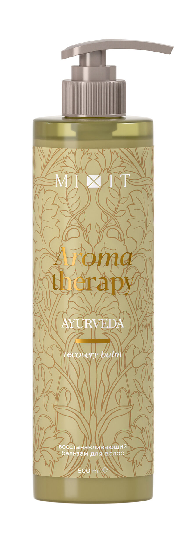 MIXIT Бальзам для волос Aroma Therapy Ayurveda восстанавливающий, 500 мл