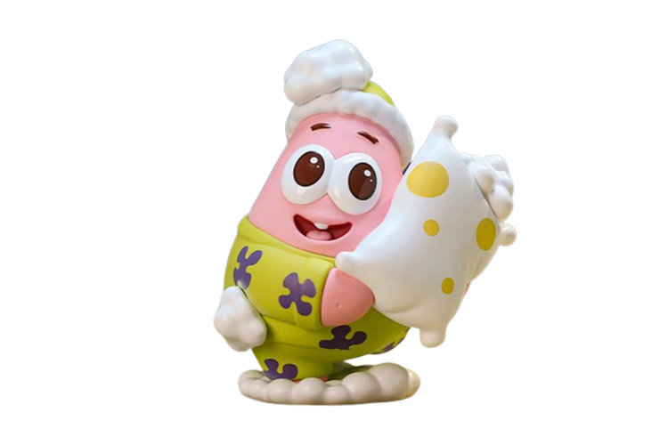 Фигурки унисекс POP MART Вечеринка в Пижамах SpongeBob/Ink/Patrick Star, Confirmed-Pillow Fight (Open), assorted
