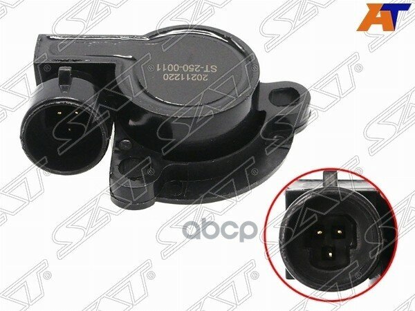 Датчик Положения Дроссельной Заслонки Lada 2108/99/10/11/12/15 86-13/ Chevrolet Niva 02-20 Sat арт. ST-250-0011