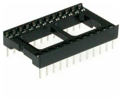 SCL-24 (DS1009-24AW), DIP панель 24 контактов широкая / 8 штук