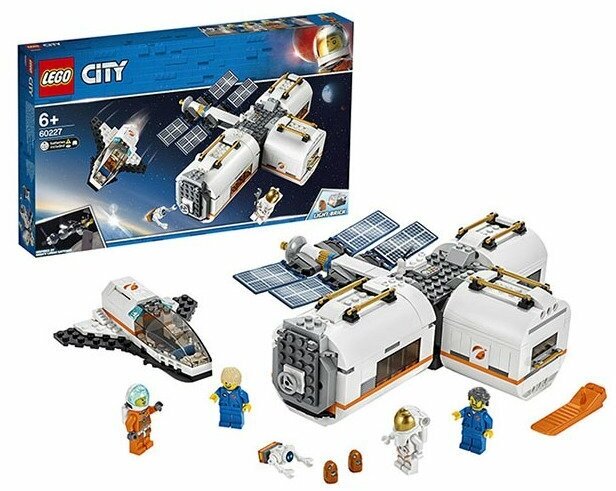 Конструктор LEGO City Лунная космическая станция (LEGO 60227)