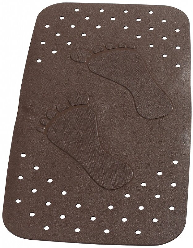 Коврик для ванны Ridder Plattfuss 38x72 67068 Коричневый, современный стиль