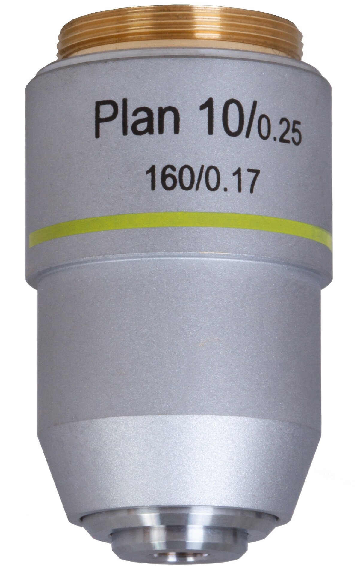 Объектив планахроматический Levenhuk (Левенгук) MED 10x, для микроскопов