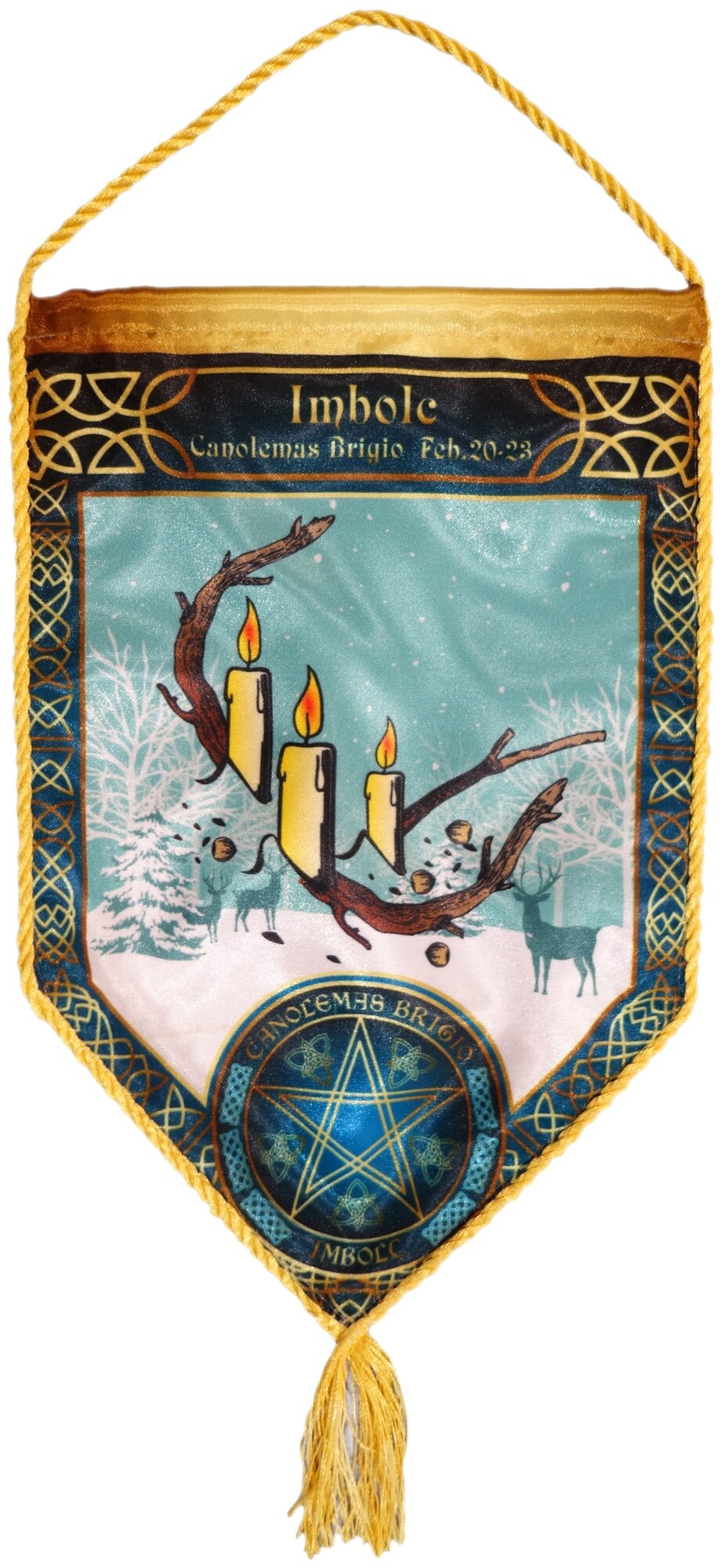 Вымпел серии Колесо года Имболк