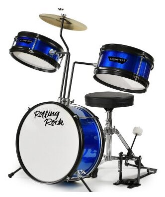 Детская барабанная установка Rolling Rock KIDS JR-1288 BL