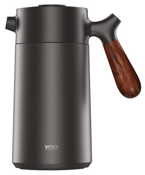 Френч-пресс вакуумный Vitax 950 мл, сталь нержавеющая, премиум качество