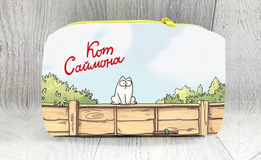 Пенал мягкий горизонтальный Simons Cat, Кот Саймона №16