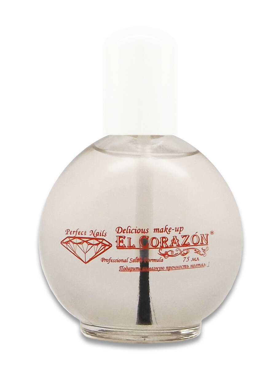 El Corazon Perfect Nails №434 Верхнее покрытие "Top Coat Like Gel" 75 мл