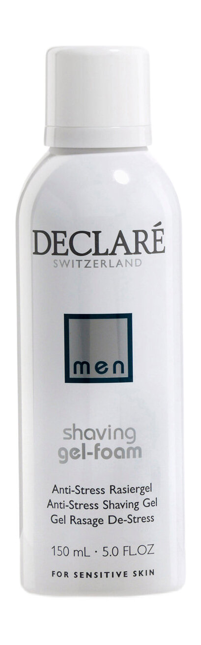 DECLARE Men Antistress Shaving Gel-Foam Антистресс Пенка-гель для бритья муж, 150 мл