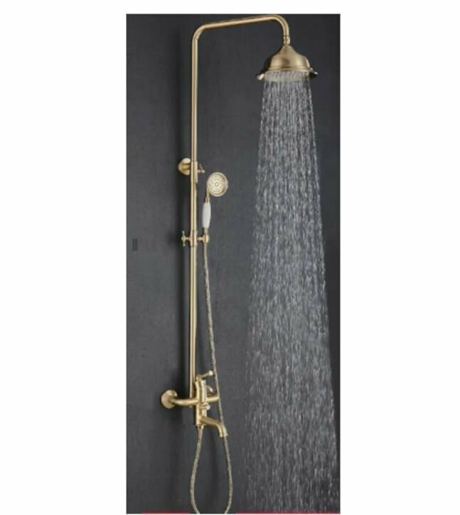 Душевая система VIEIR V273562D, бронза