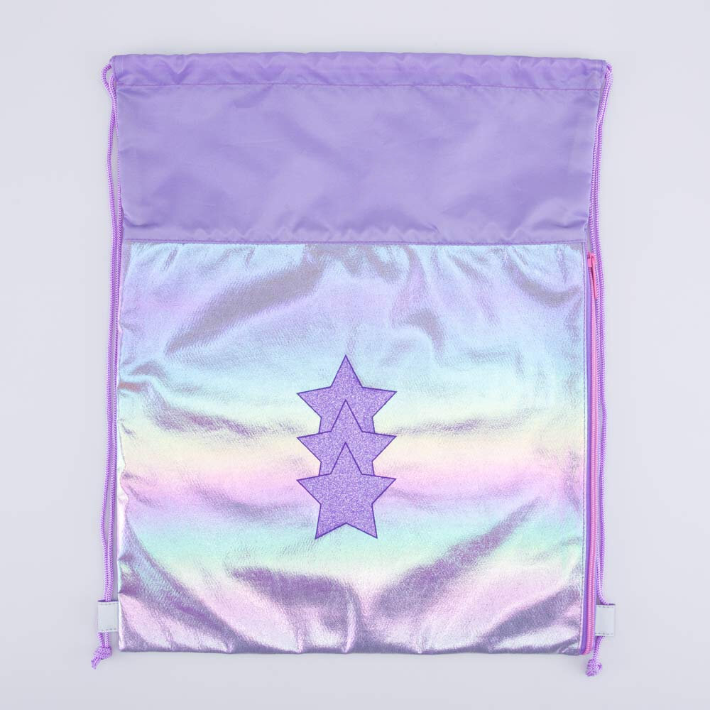 Мешок для сменной обуви цветной котофей 02808182-20 размер выс.50 см.