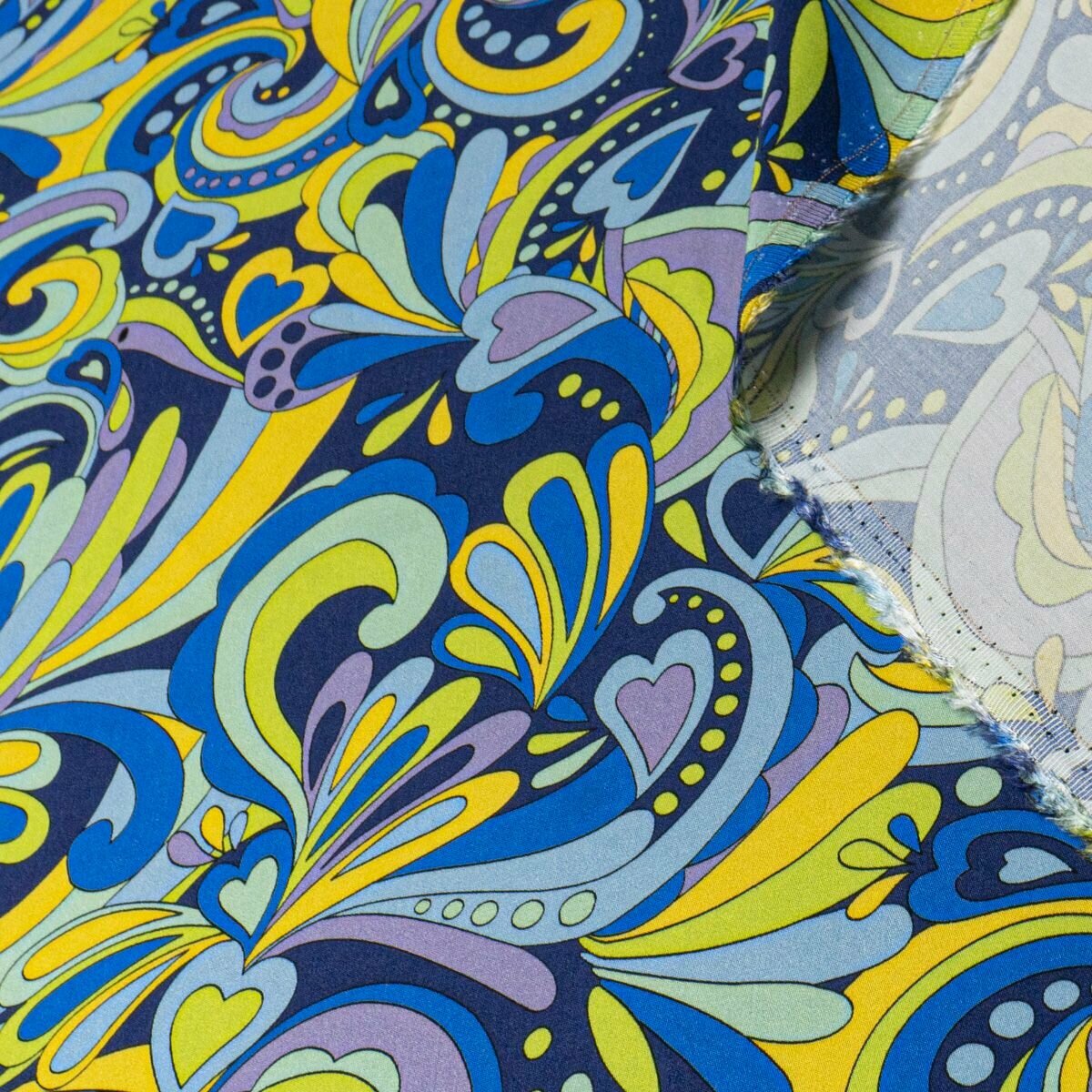 Ткань для шитья, вискоза сатин, 1,4х2м