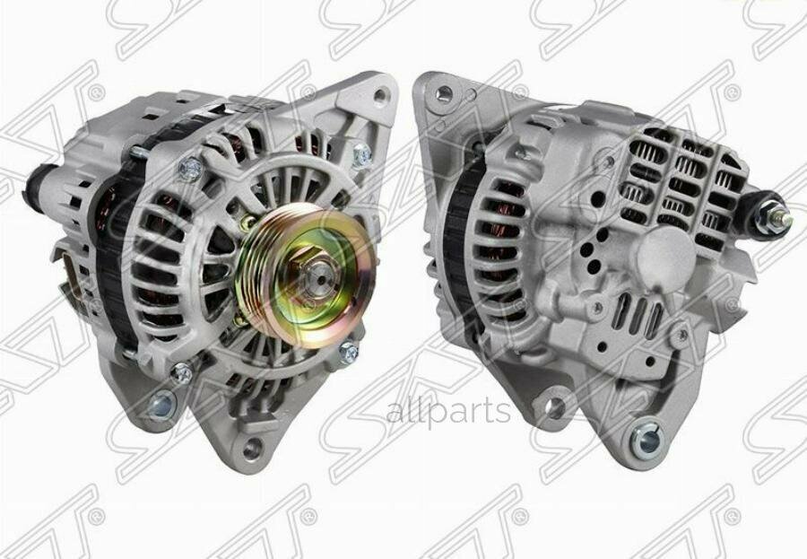 SAT ST-MN183018 Генератор MMC COLT/LANCER 1.3/1.6 95-03 4G13/4G92 12V 80A(восстановленный)