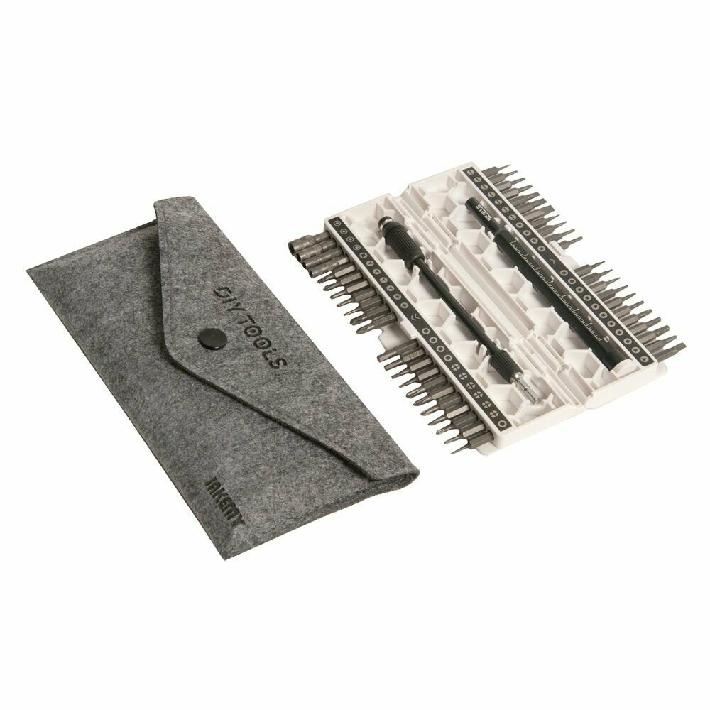 Отвертка с набором бит и гибким удлинителем Jakemy JM-8184 для точных работ (47 в 1)