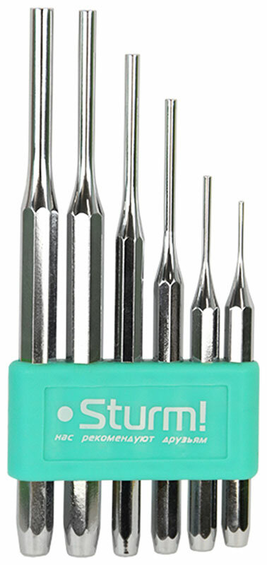Набор выколоток Sturm! 1017-05-6 6шт 2-8 мм