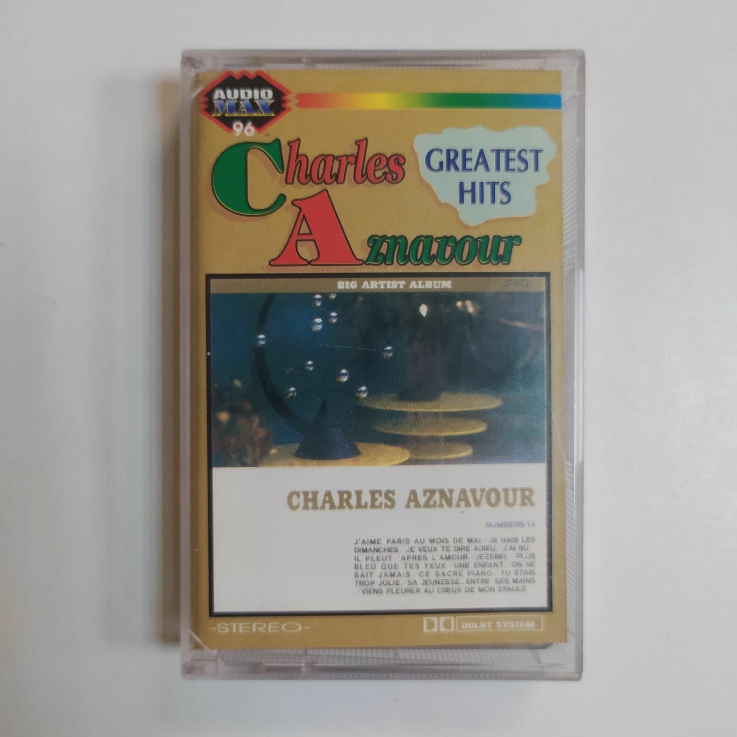 Аудиокассета MC Charles Aznavour - Greatest Hits (Польша) Bootleg