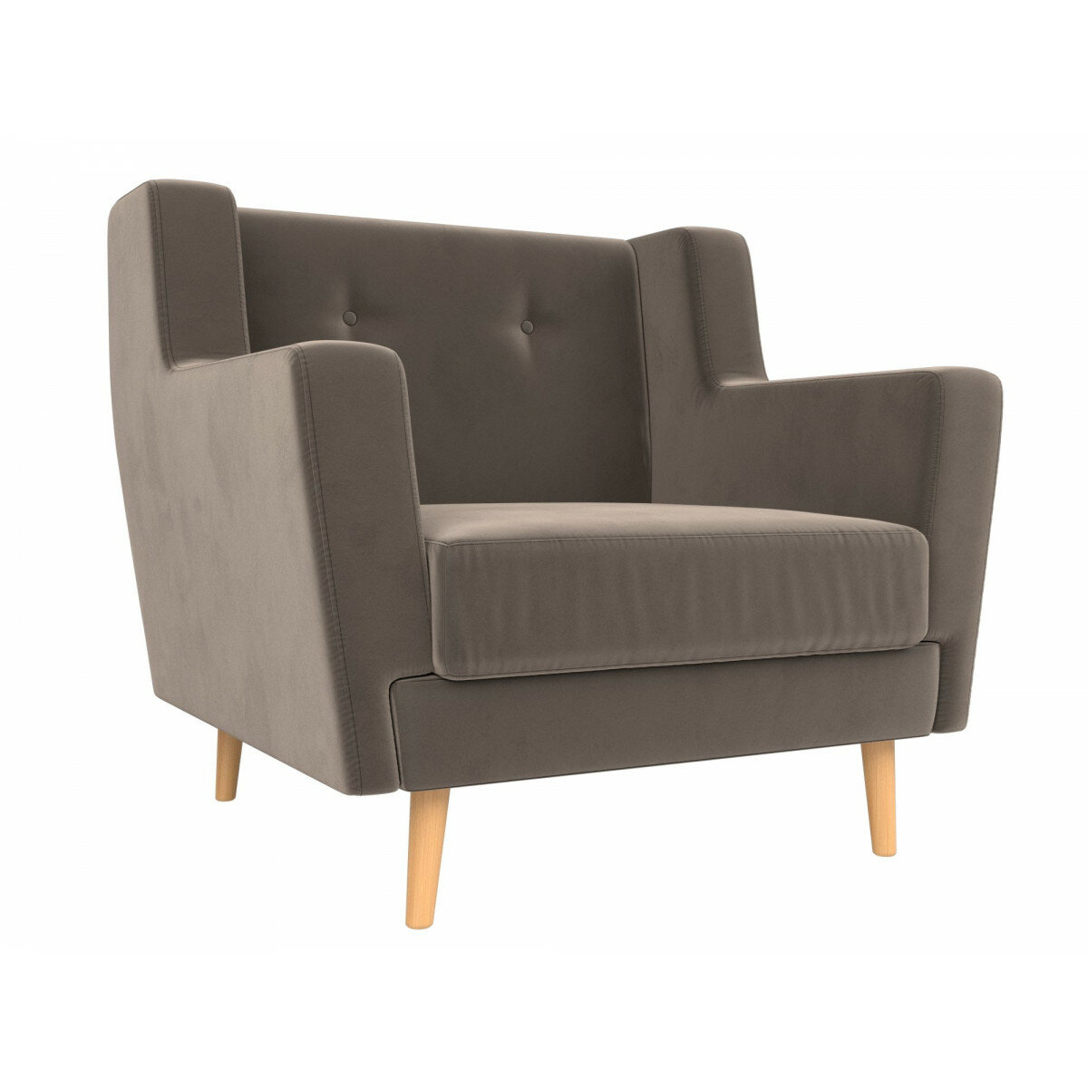 Кресло Брайтон, Велюр, Модель 108868