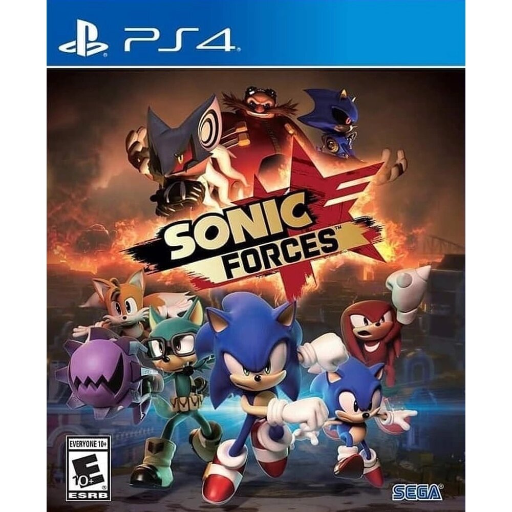 Игра Sonic Forces (PS4, русские субтитры) Sega Blu-ray диск 7+