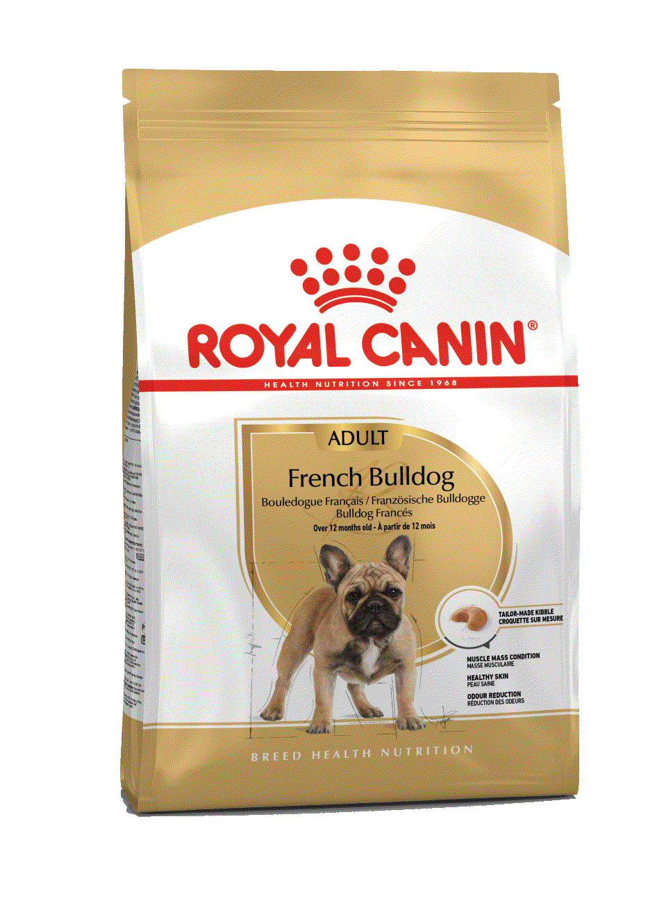 Royal Canin French Bulldog Adult Сухой корм для Французского Бульдога, 9кг