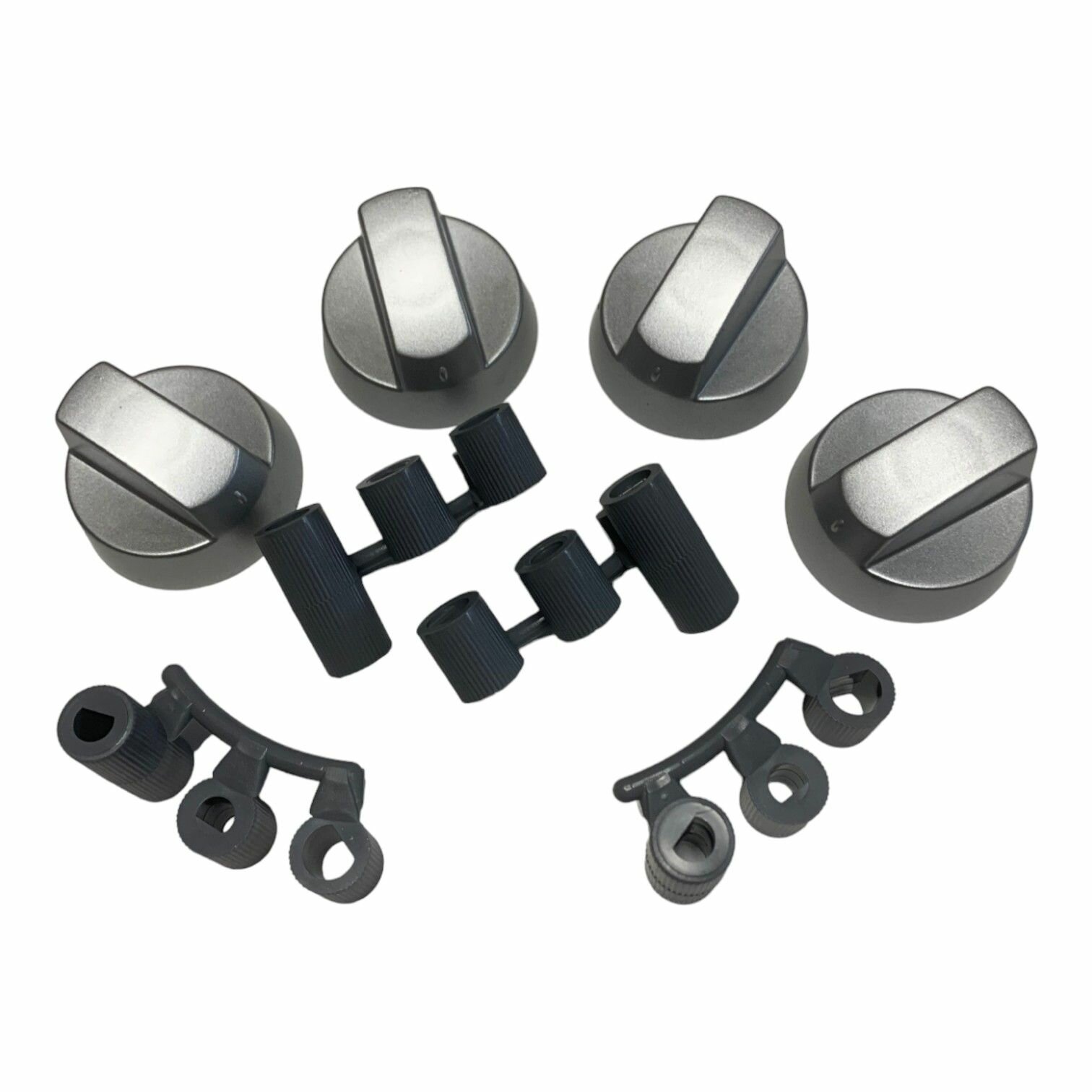 Ручки универсальные для плиты серые (комплект 4шт)