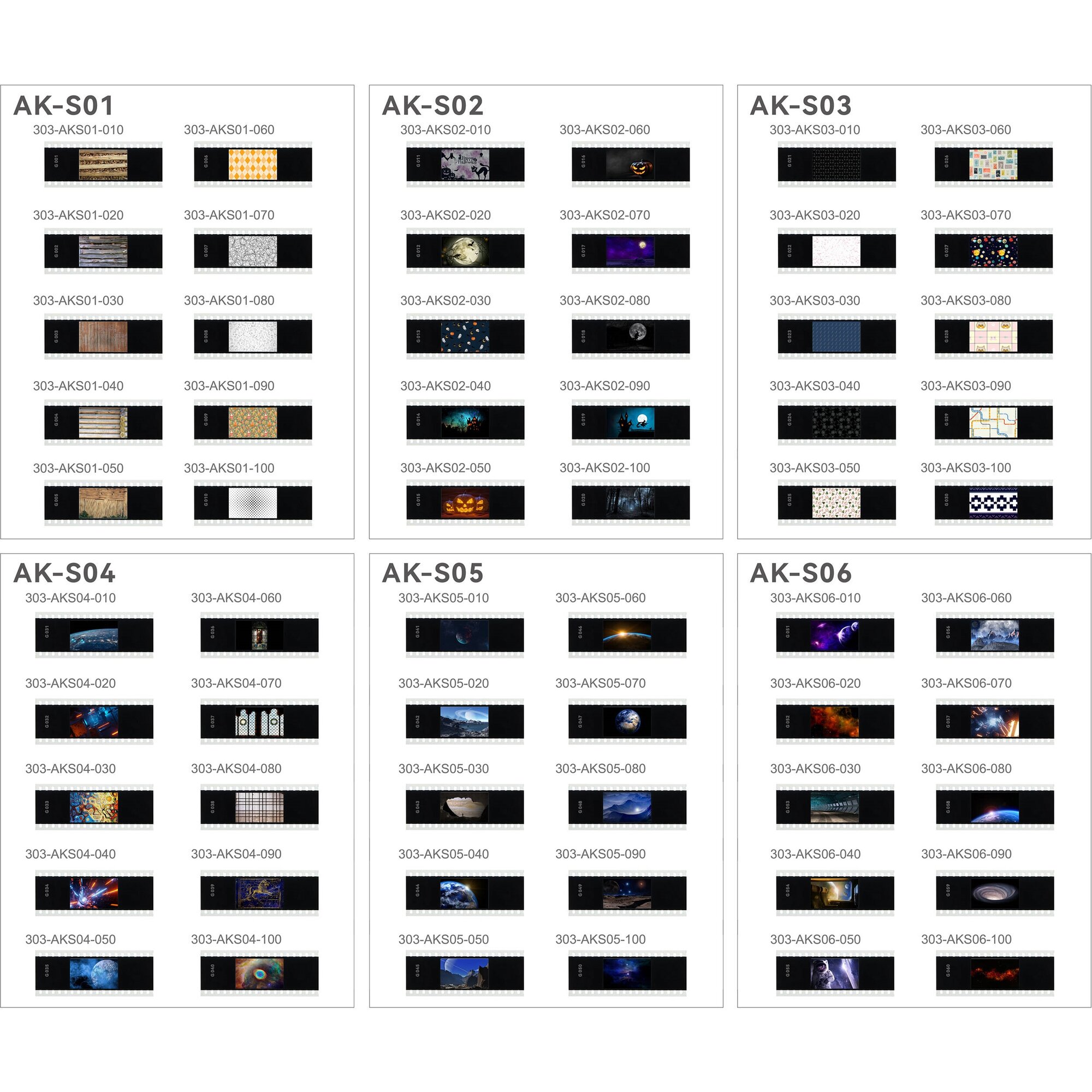 Набор Слайдов Godox-S
