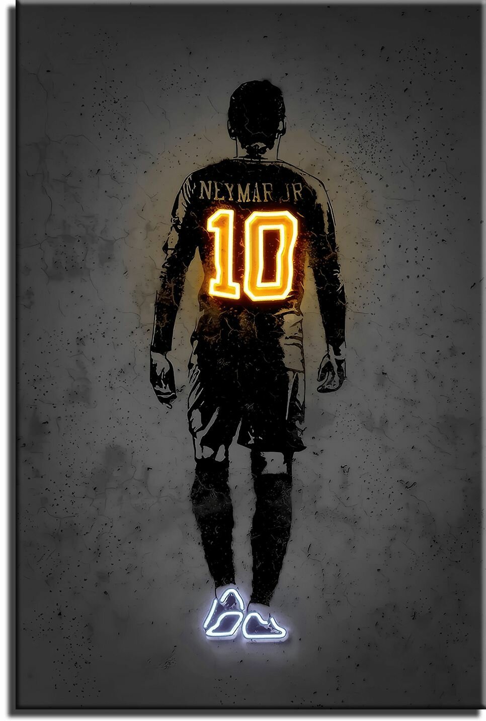 Картина "Neymar" 50х30 см