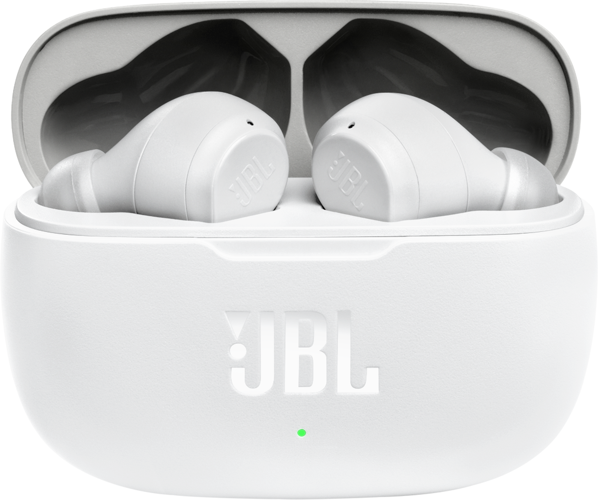 Беспроводные наушники JBL Wave 200, закрытые, влагозащита, шумоподавление, белый