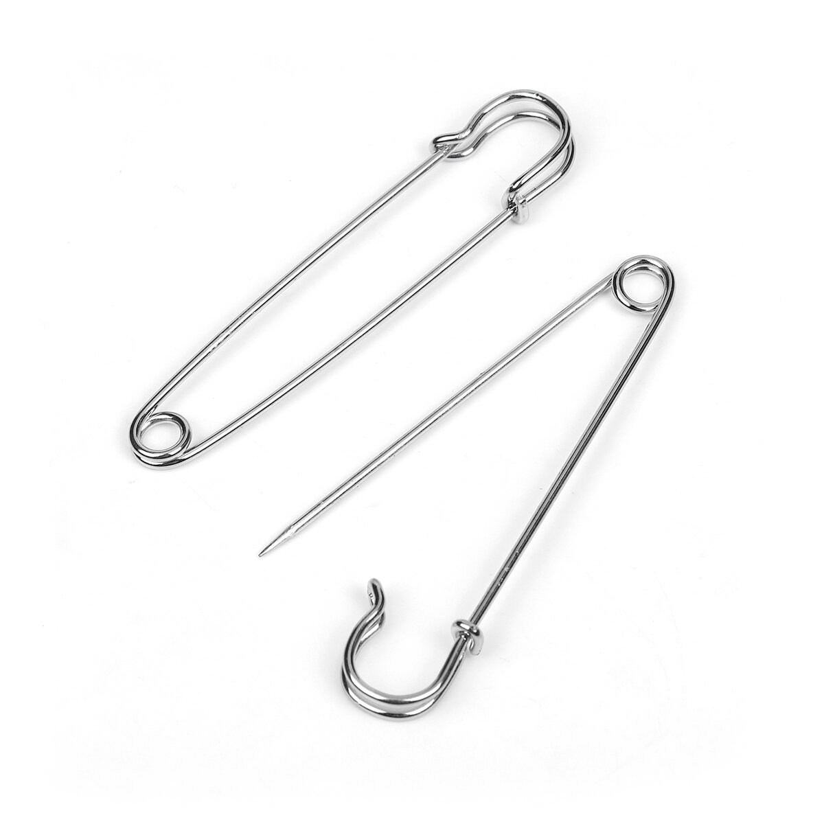 Булавки швейные английские, TBY, очень большие, 100 мм *3,94 мм, для шитья, вязания, штор, складок, декора, 2 штуки.