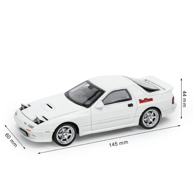 Масштабная модель Mazda RX7, белая, 1:32