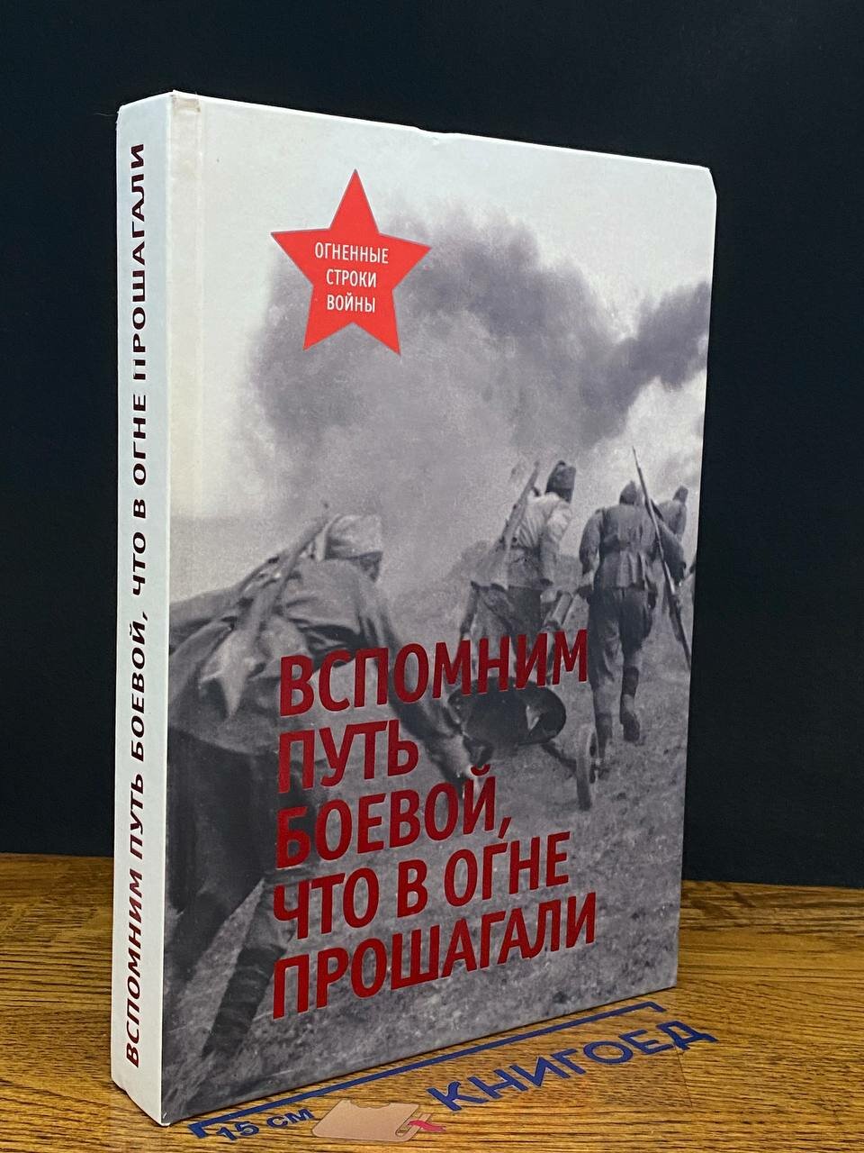 Книга. (Дефект) Вспомним путь боевой, что в огне прошагали 2015 (2041345989238)