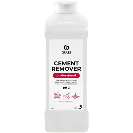 Средство для очистки после ремонта Grass PROFESSIONAL Cement Remover, 1л