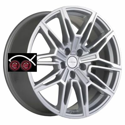 Колесный диск Khomen Wheels KHW1904 (BMW Front) 8x19 5x112.0 ET30 D66.6 серебристый