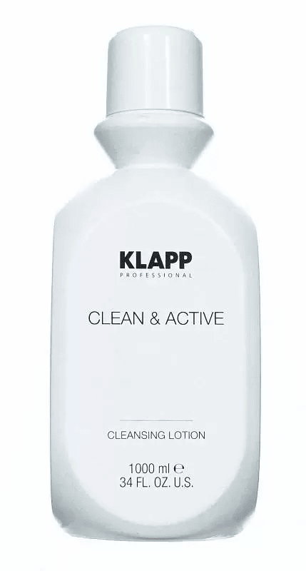 Klapp Clean&Active Cleansing Lotion - Мягкое очищающее молочко с травами, 1000 мл