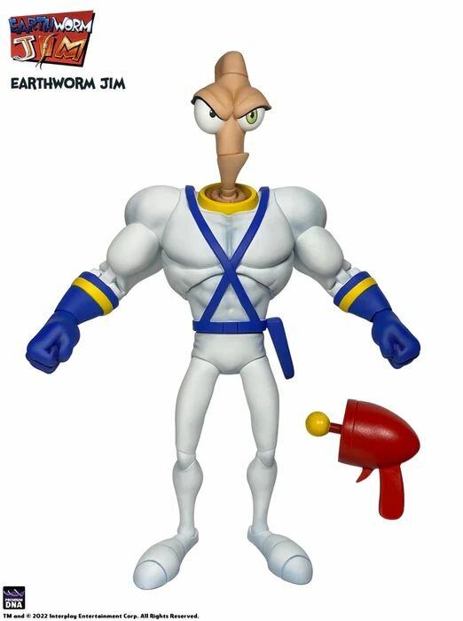 Фигурка Червяк Джим(EARTHWORM JIM) — фото 1