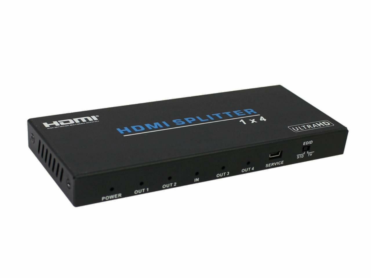 KONANlabs Усилитель-распределитель (сплиттер) 1:4 сигнала HDMI 2.0 KVC-S14UE