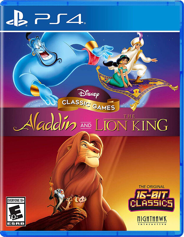 Игра Disney Classic Games: Aladdin and The Lion King (английская версия) для PS4